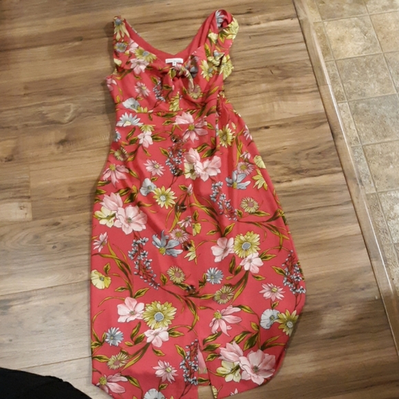 june & hudson | Dresses | June Hudson Tie Front And Shoulder Maxi Dress ...